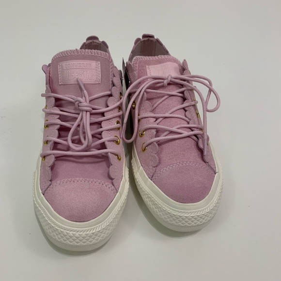 Converse | Shoes | Converse Chuck Taylor All Star Frilly Thrills Nwt ...